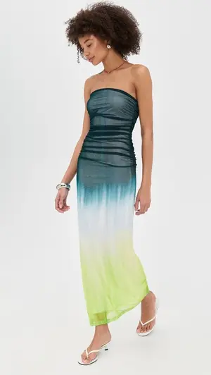 Significant Other Sura Strapless Maxi Dress