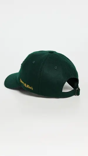 SPORTY & RICH Wool Baseball Cap