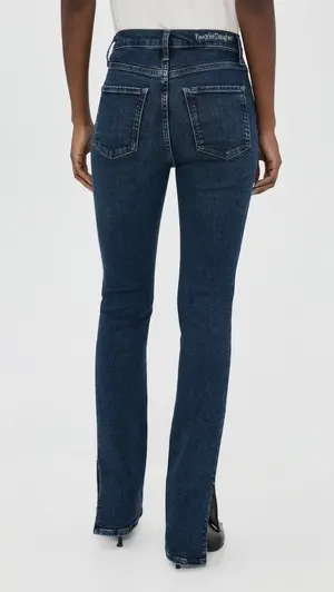 FAVORITE DAUGHTER The Valentina Slit Tower Jeans - Woodside
