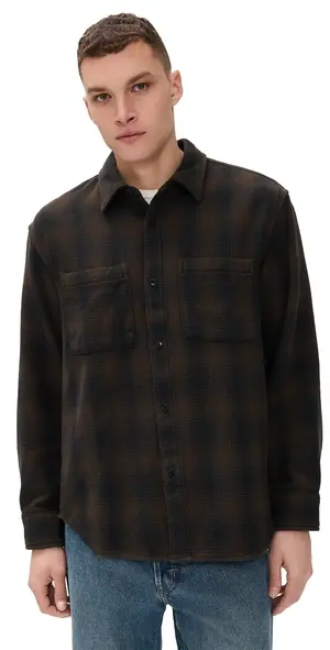 Madewell Long Sleeve Flannel Work Shirt