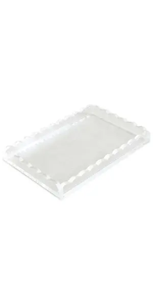 TIZO DESIGN Small Acrylic Tray - Clear