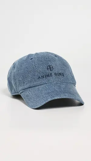 ANINE BING Jeremy Baseball Cap - Blue