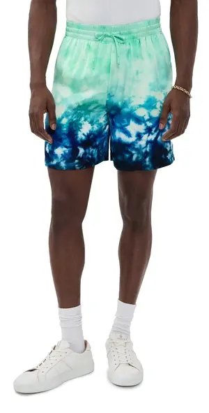 Casablanca Tie Detailed Shorts For Men