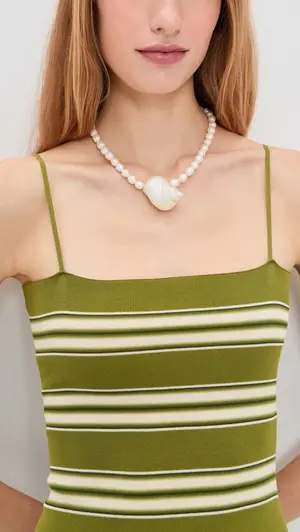 JULIETTA Mykonos Shell And Necklace - Pearl