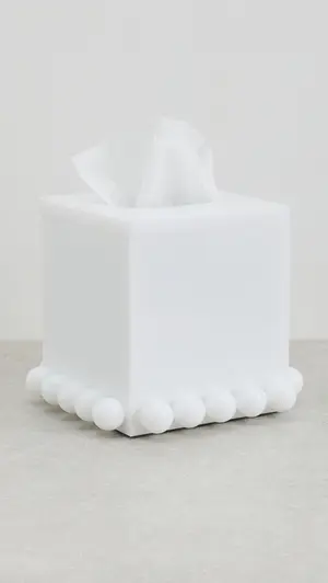 TIZO DESIGN Lucite Tissue Box With Lid