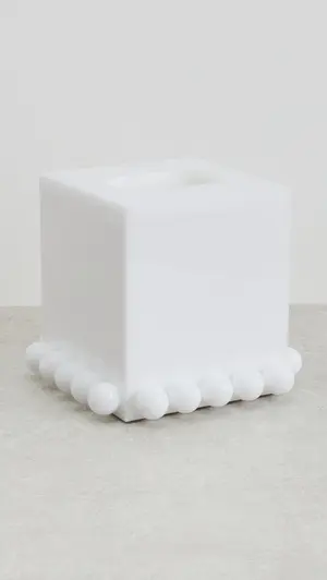 TIZO DESIGN Lucite Tissue Box With Lid
