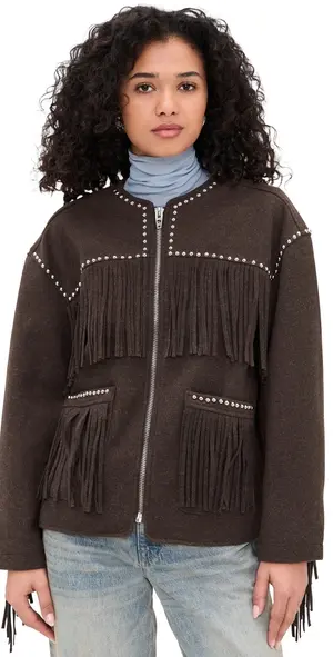 Blanknyc Fringe Jackets For Women