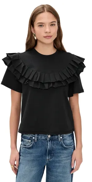 Ulla Johnson Illa Ruffle Top