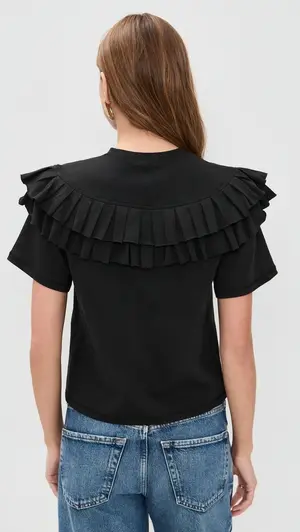 Ulla Johnson Illa Ruffle Top
