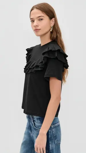 Ulla Johnson Illa Ruffle Top