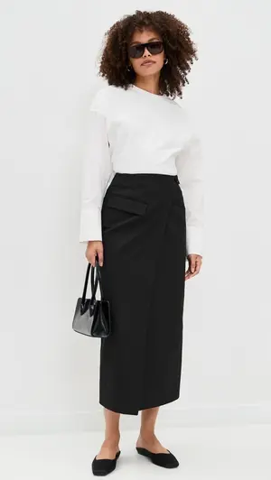 A.emery Ernest Asymmetrical Skirt