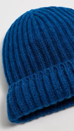 IVY ELLIS Cousteau Beanie - Blue