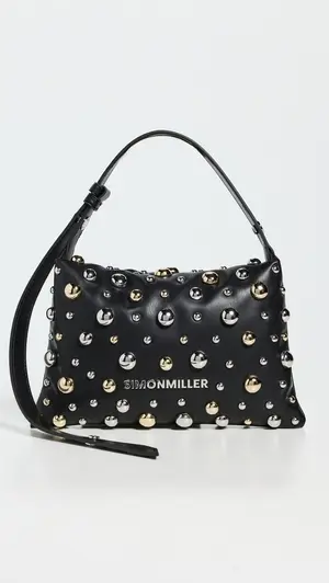 SIMONMILLER Studded Mini Puffin Bag