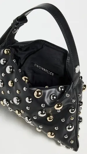 SIMONMILLER Studded Mini Puffin Bag