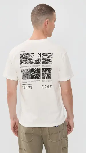 QUIET GOLF Grass Types T-shirt