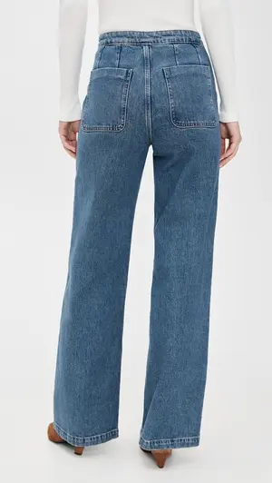 SEVENTY + MOCHI Margot Wide Leg Jeans