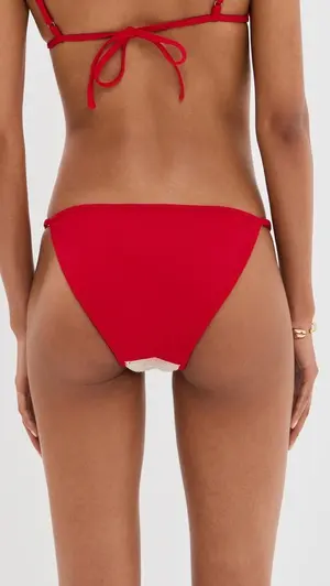 LESLIE AMON Cynthia Crochet Bikini Bottom