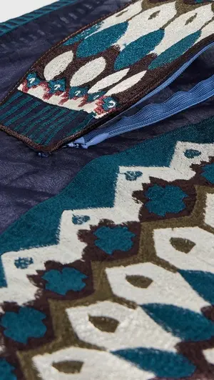 Sea Brigitte Tanaka X Antonia Fair Isle Tote