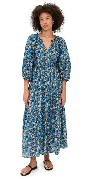 APIECE APART Long Sleeve Maxi Dress