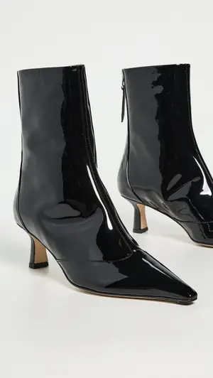 AeydĒ Sila Patent Calf Leather Booties