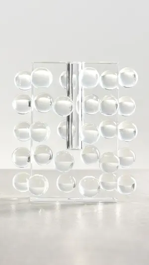 TIZO DESIGN Small Crystal Glass Vase