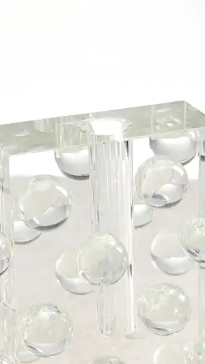TIZO DESIGN Small Crystal Glass Vase