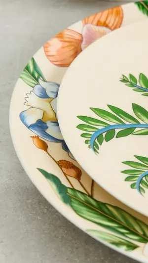 Farm Rio Floral Dinner Plates Set Of 2
