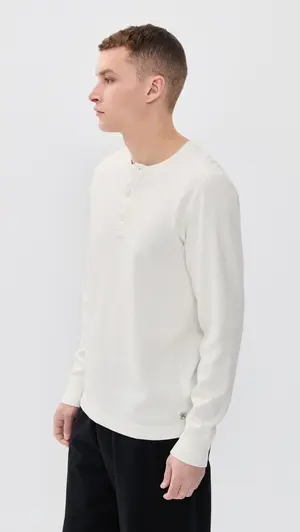 Reigning Champ Lightweight Waffle Henley