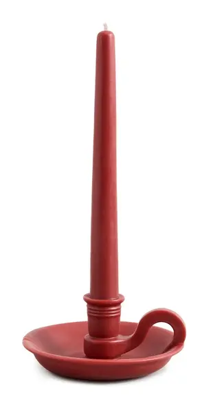 MISETTE Forme Soy Wax Candlestick - Red
