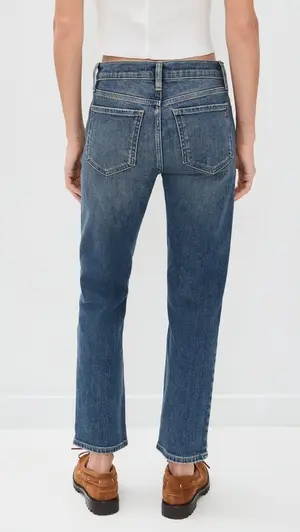 Madewell The Jules Slim Straight Jeans