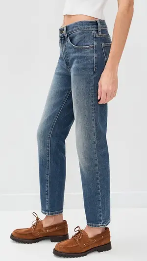 Madewell The Jules Slim Straight Jeans
