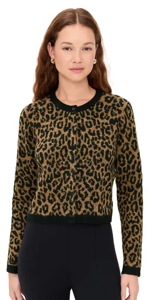 LE BOP Cheetah Cardigan