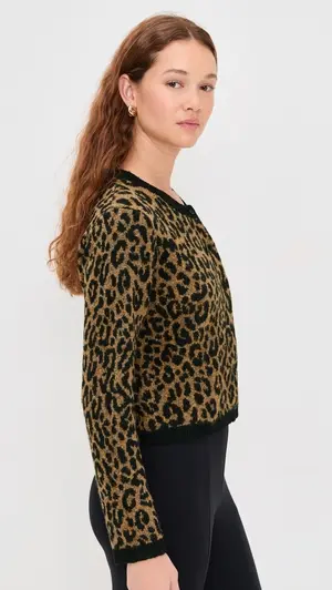 LE BOP Cheetah Cardigan
