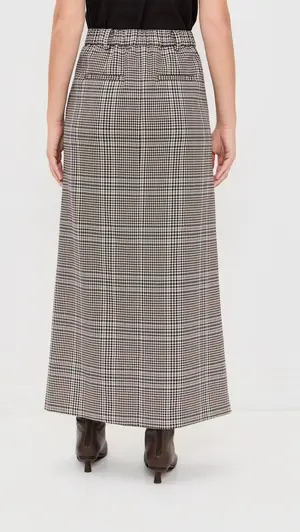 LE BOP Roxy Checked Skirt