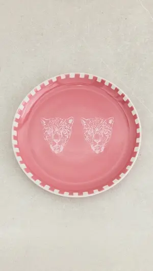 Carolina K Tiger Appetizer Plate