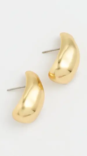 Madewell Droplet Stud Statement Earrings