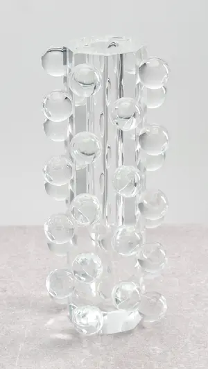 TIZO DESIGN Crystal Glass Bud Vase