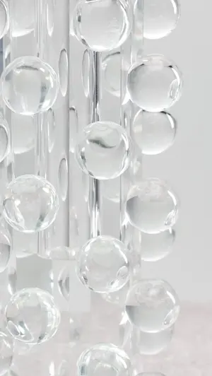 TIZO DESIGN Crystal Glass Bud Vase