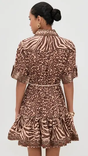 Zimmermann Wanderlust Lantern Mini Dress