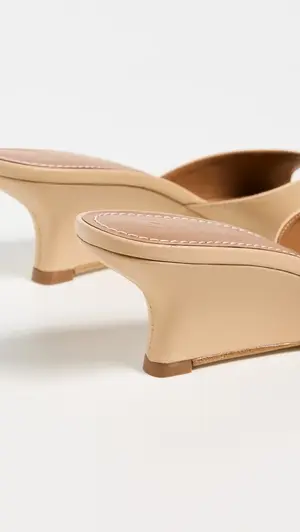 Staud Brigitte Wedges - Porcini