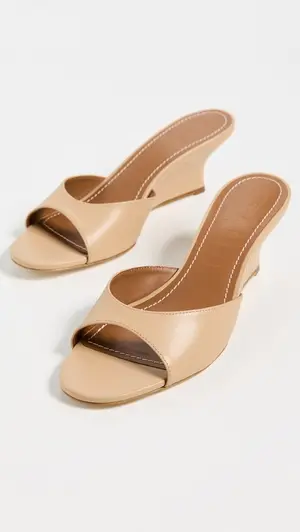 Staud Brigitte Wedges - Porcini