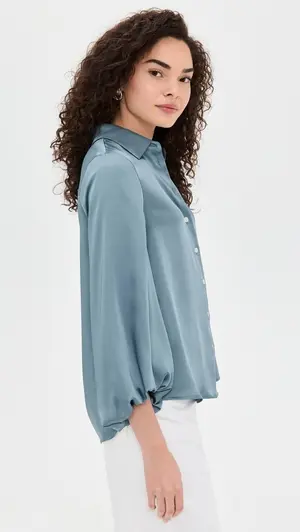 Tanya Taylor Marina Button-up Top