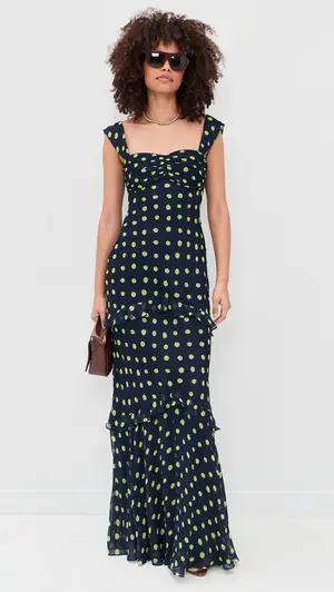 Saloni Selma Long Dress