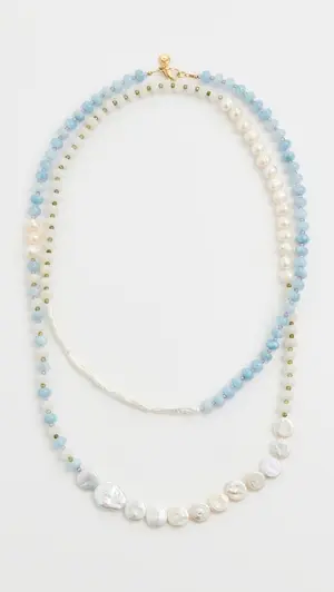 MAYAMAR Beaded Wrap Necklace