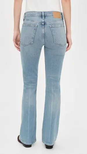 Rag & Bone Peyton Mr Full Length Bootcut Jeans - Everglade
