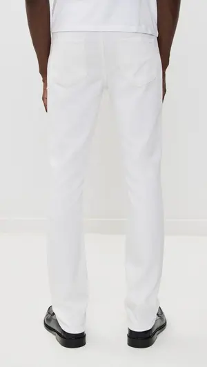 Paige Federal Transcend Slim Straight Jeans - Icecap