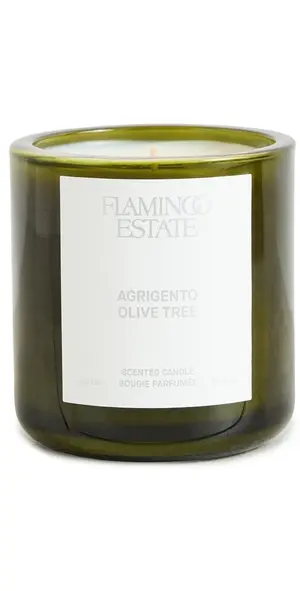 FLAMINGO ESTATE Ancient Agrigento Olive Tree Candle - Green