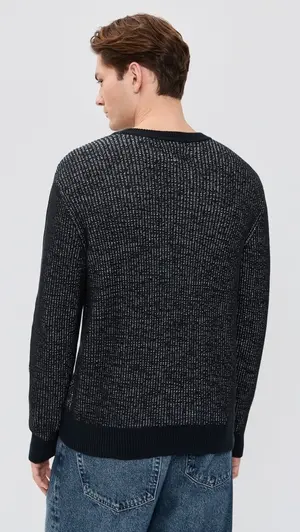 Rag & Bone Simon Marl Crew - Nvymt