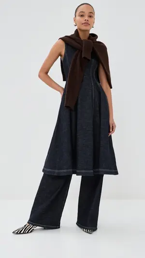 Marni Midi-length Denim Dress