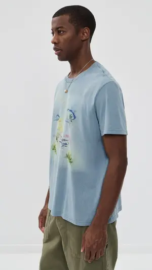 Isabel Marant Étoile Honore Costa Tee - Blue